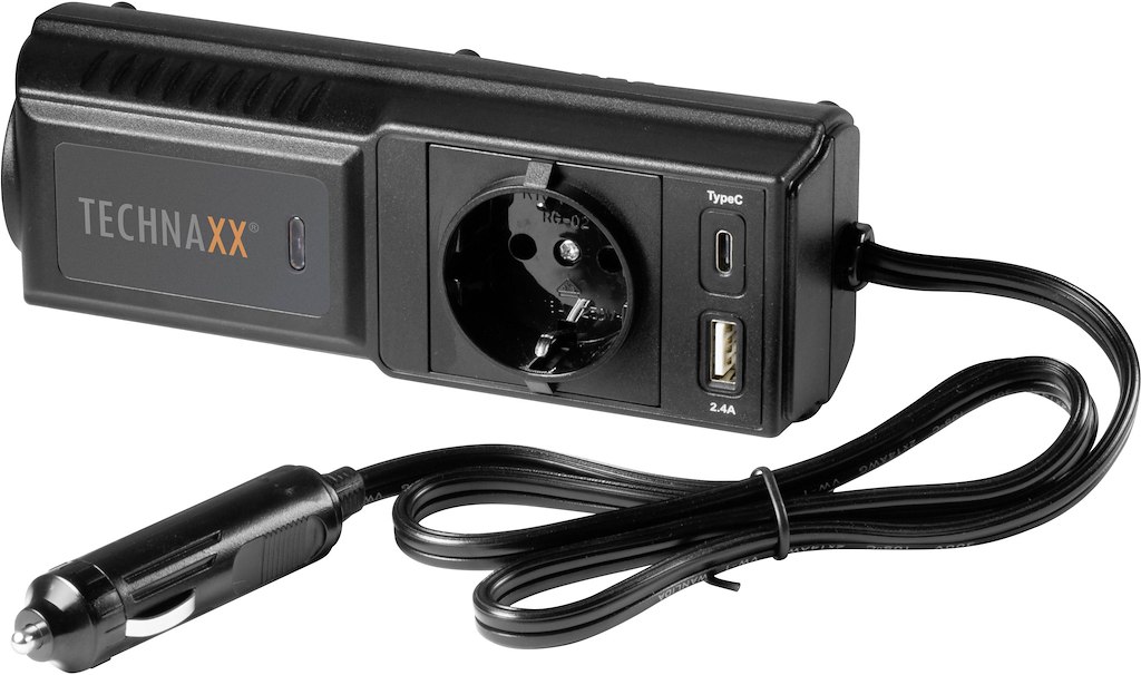 Technaxx TE21 inverter 10,2, 15,8 V → 230 V/AC 200 W 400 W