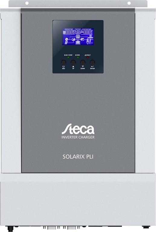 Steca Solarix PLI 1000-12 pretvarač napona 90, 280 V → 230 V 550 W čisto sinusni talasni oblik