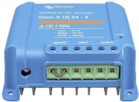 Victron Energy Orion-Tr 12/24-5A pretvarač napona 8-17 V → 24,2 V 120 W