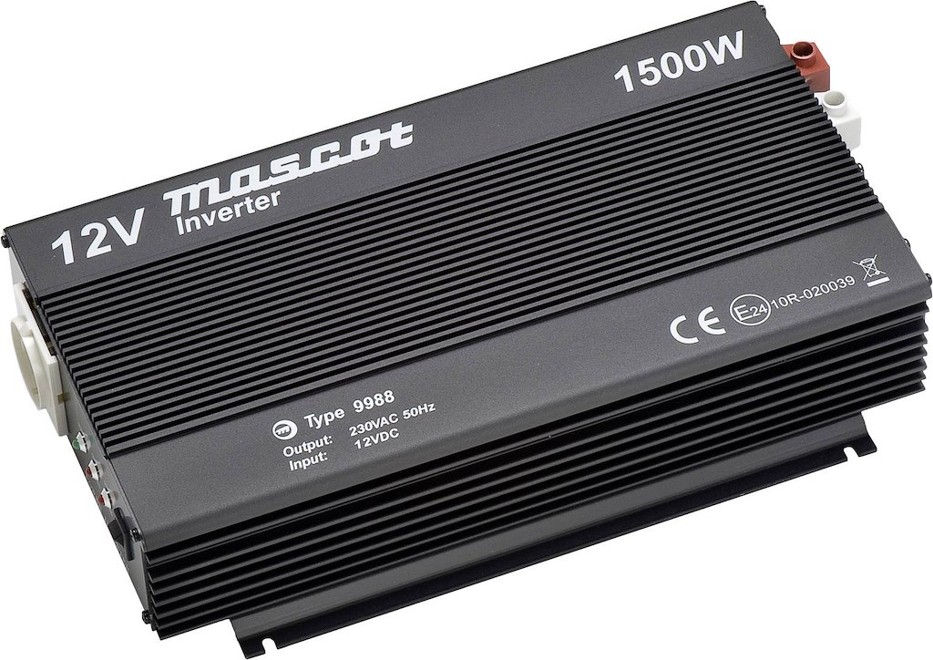Mascot 9988 inverter 10, 15 V → 230 V/AC 1500 W 3000 W