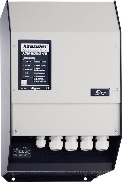 Studer XTH 6000-48 mrežni inverter 38, 68 V → 230 V/AC 6000 W čisto sinusni talasni oblik