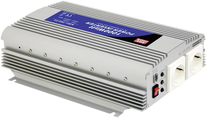 MEAN WELL A301-1K0-F3 inverter 10-15 V/DC → 230 V 1000 W