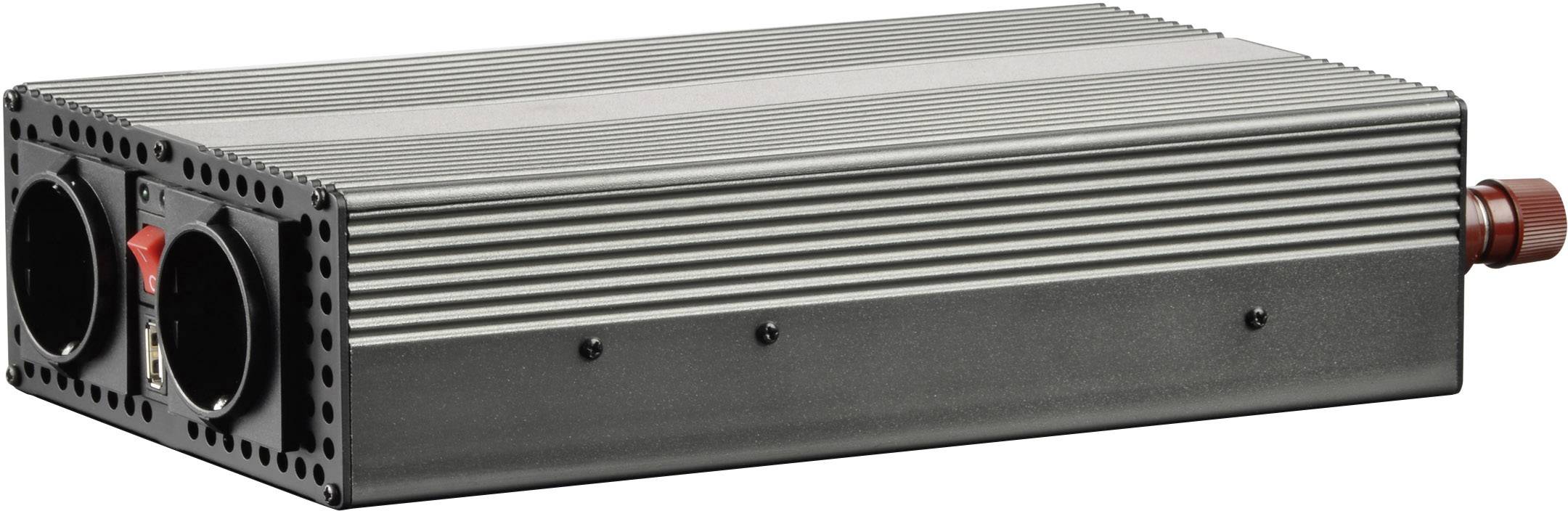 VOLTCRAFT MSW 1200-12-G inverter 10,5-15 V/DC → 230 V/AC 1200 W 2400 W