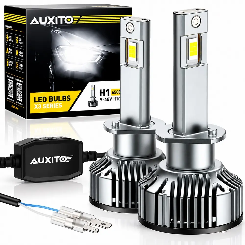 AUXITO H1 LED Sijalice Za Farove 100W 25000LM 6500K CANBUS DD-X3-H1