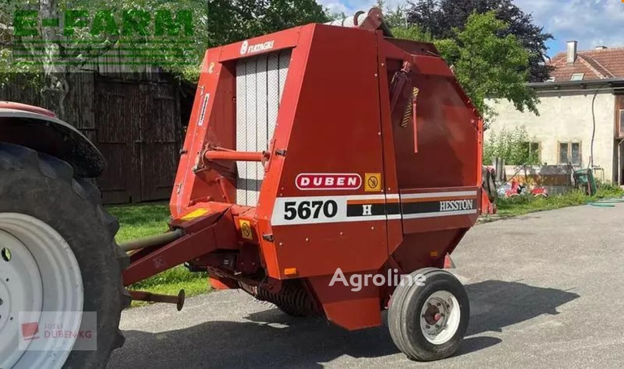 Fiat hesston 5670 balirka za četvrtaste bale