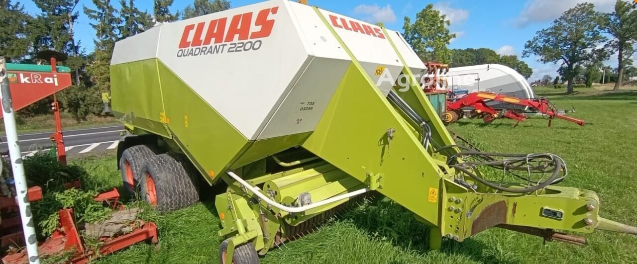 Claas Quadrant 2200 balirka za četvrtaste bale