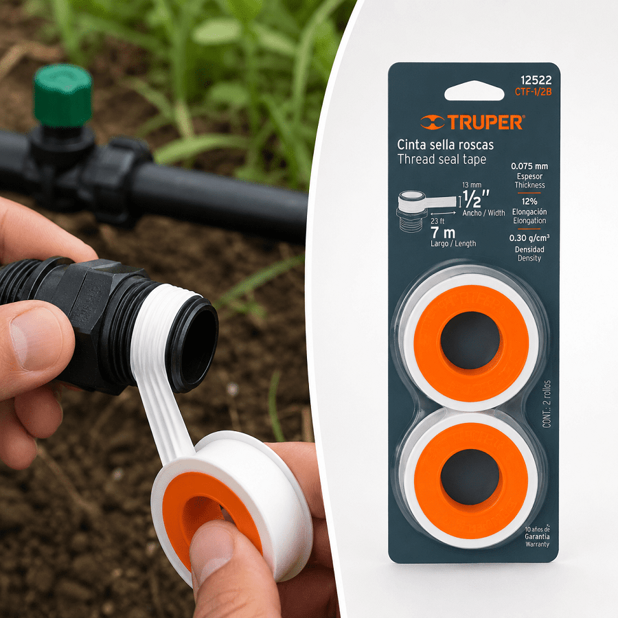 Truper teflon traka 13 mm x 7 m - 2 kom (blister)