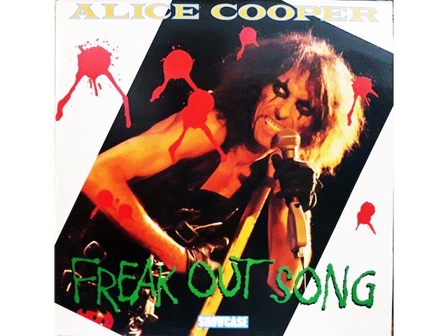 LP*: ALICE COOPER - FREAK OUT SONG (UK, 1985) PERFEKTNA