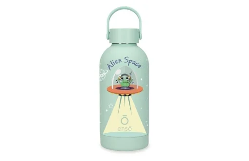 ENSO ALIEN SPACE dečiji termos 350 ml - mint