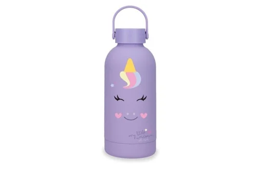 ROLL ROAD HAPPY PETS dečiji termos 350 ml - ljubičasta