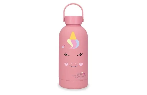 ROLL ROAD HAPPY PETS dečiji termos 350 ml - koralna