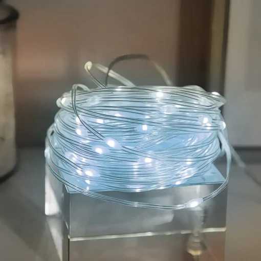 Svetleći niz sa 1000 hladno belih LED dioda 70m EL366