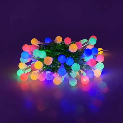Lampice za jelku sa 200 višebojnih LED dioda 20m EL136