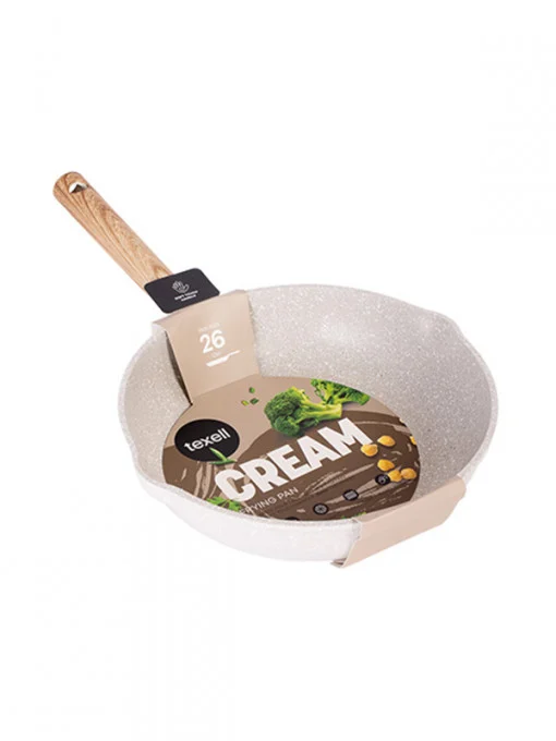 Tiganj duboki 26 cm Cream Texell TPCM-D26