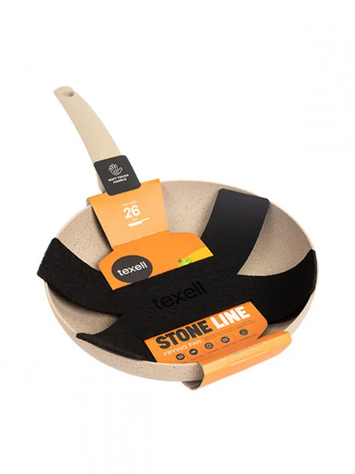 Tiganj duboki STONE LINE 26cm Texell TPSL-D26 + GRATIS PODMETAČ / ŠTITNIK ZA TIGANJE