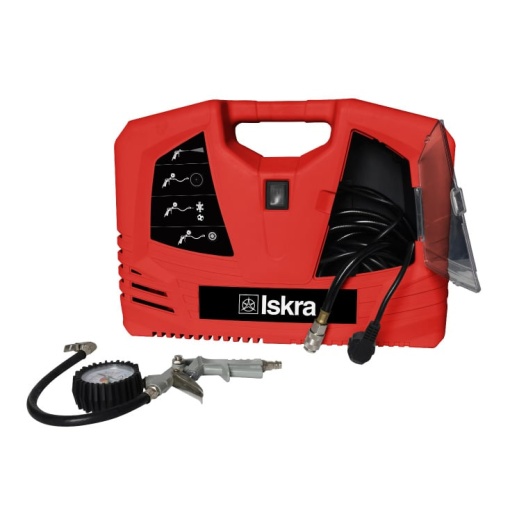 ISKRA prenosni kompresor 1100W 8 bara EL527
