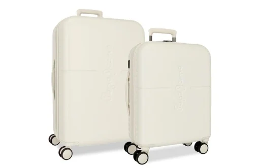 PEPE JEANS HIGHLIGHT set kofera 2/1 - bela