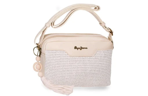 PEPE JEANS CLARA ženska torba na rame - bež