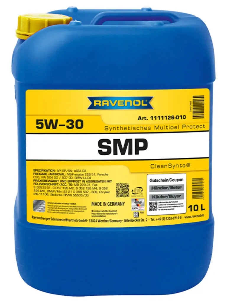 Ravenol Motorno ulje SMP 5W-30, 10 l