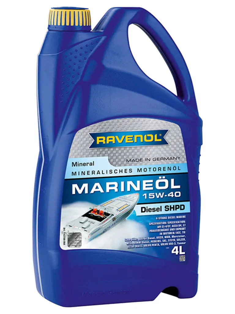 Ravenol Motorno ulje Marineoil Diesel SHPD 15W-40, 4 l