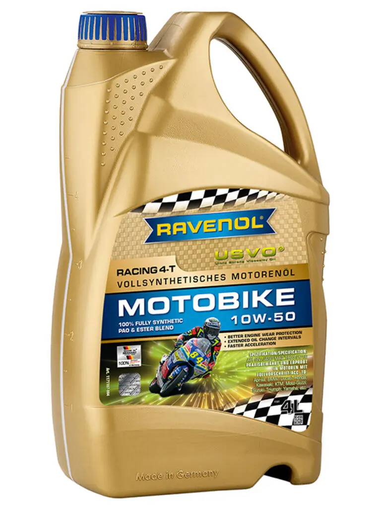 Ravenol Motorno ulje Racing 4-T Motobike 10W-50 USVO, 4 l