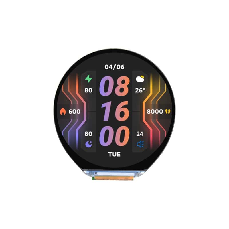 RP2350 1.46 inča Touch, 480 x 480, IPS, (B)