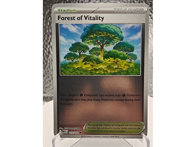 Forest of Vitality Mega Evolution pokemon tcg 117/132
