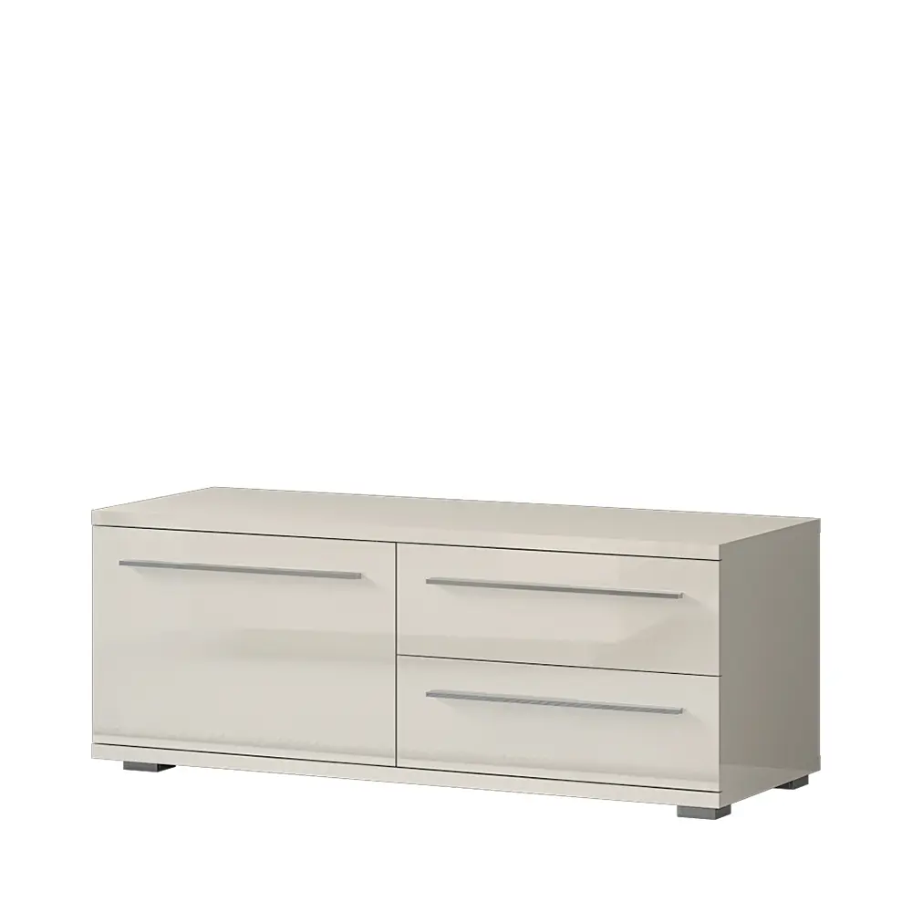 JELA TV STO TV120-1K2F/PN - kolekcija Piano - Bež lak/Bež Lak - 120x46x45 cm