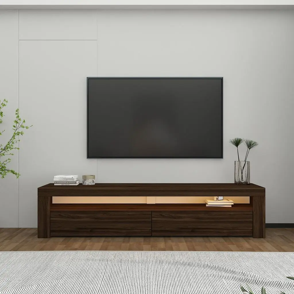 Hanah Home TV komoda, Braon