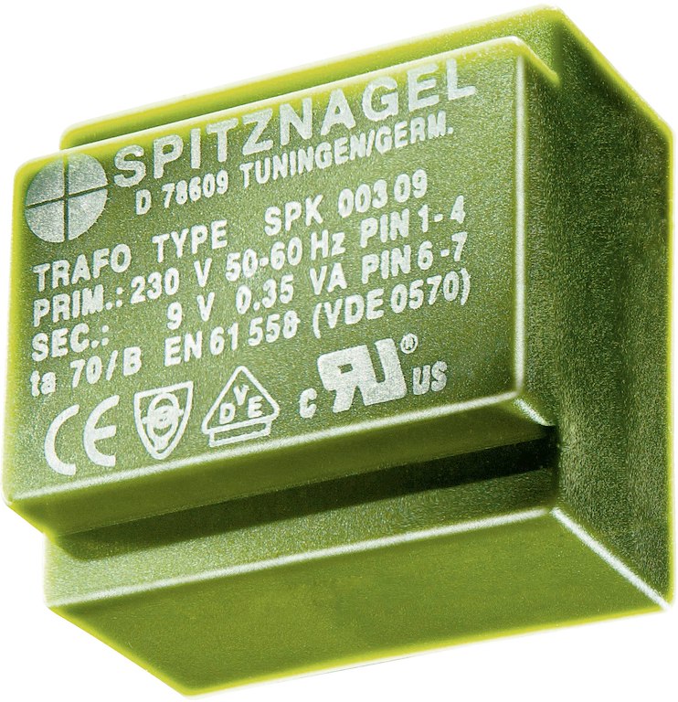 SPK 02215 transformator za štampanu ploču 230 V → 15 V/AC