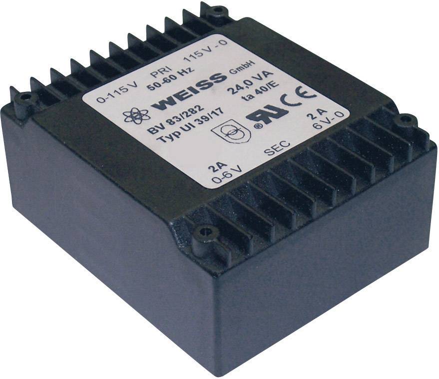 Weiss 83/287 transformator za štampanu ploču 115 V → 18 V/AC