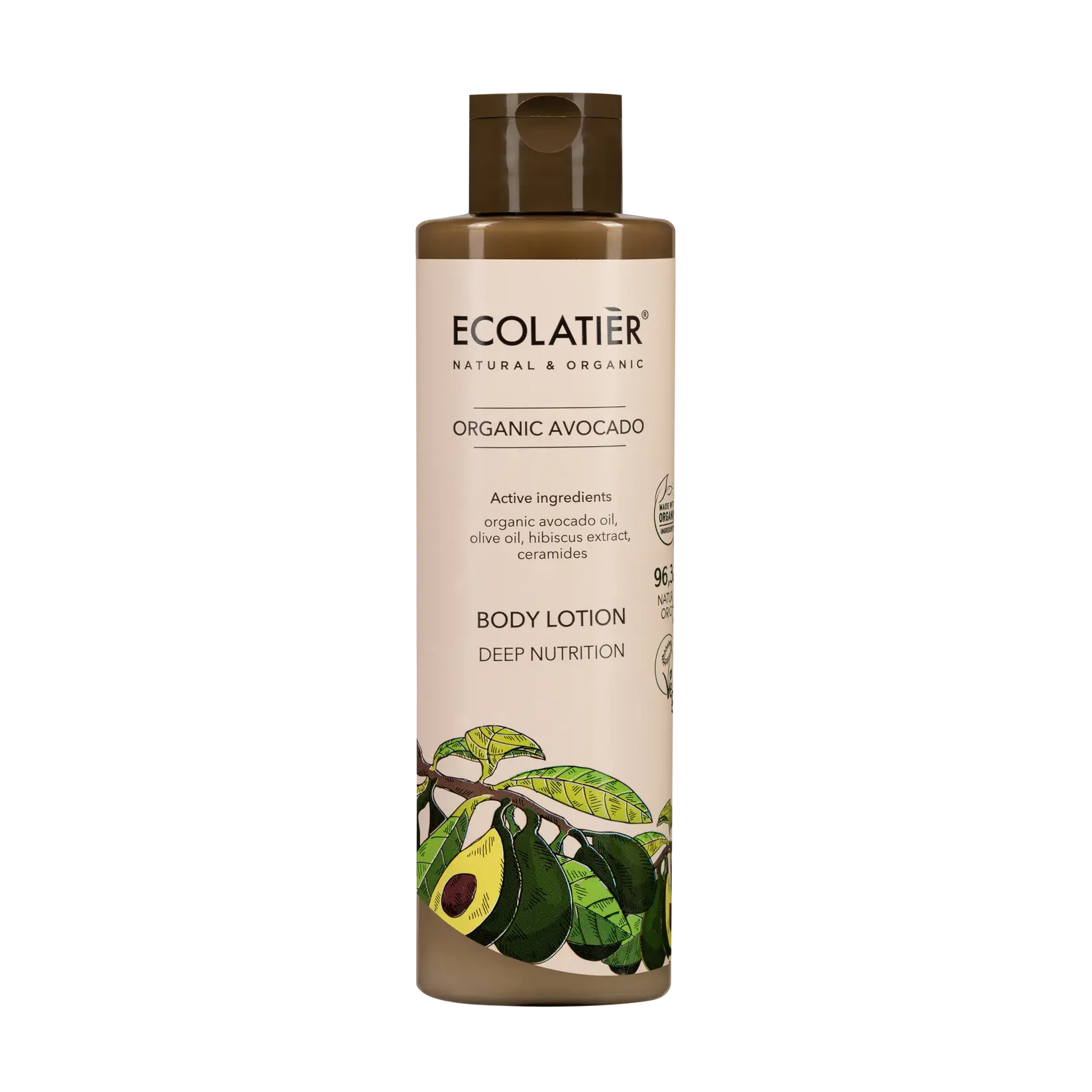 Ecolatier Losion za telo Deep Nutrition Organic Avocado, 250 ml