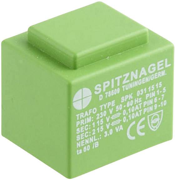 Spitznagel SPK 0312424 transformator za štampanu ploču 230 V → 24 V/AC