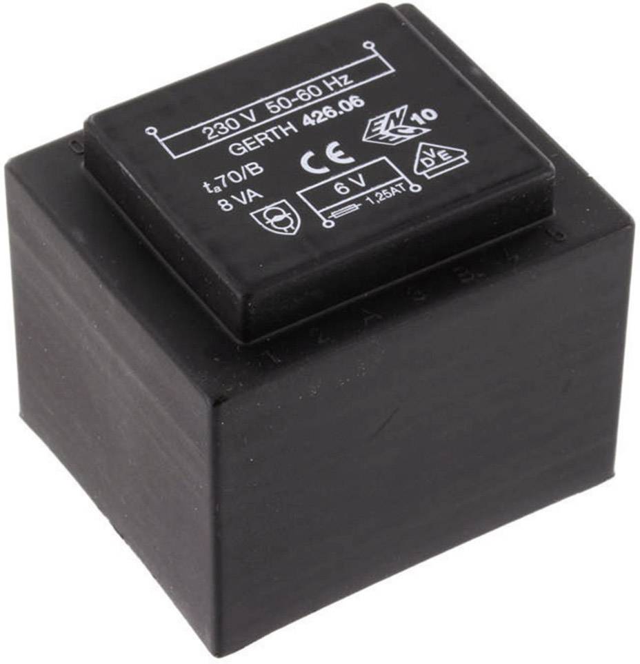 Gerth PTF421201 transformator za štampanu ploču 230 V → 12 V/AC