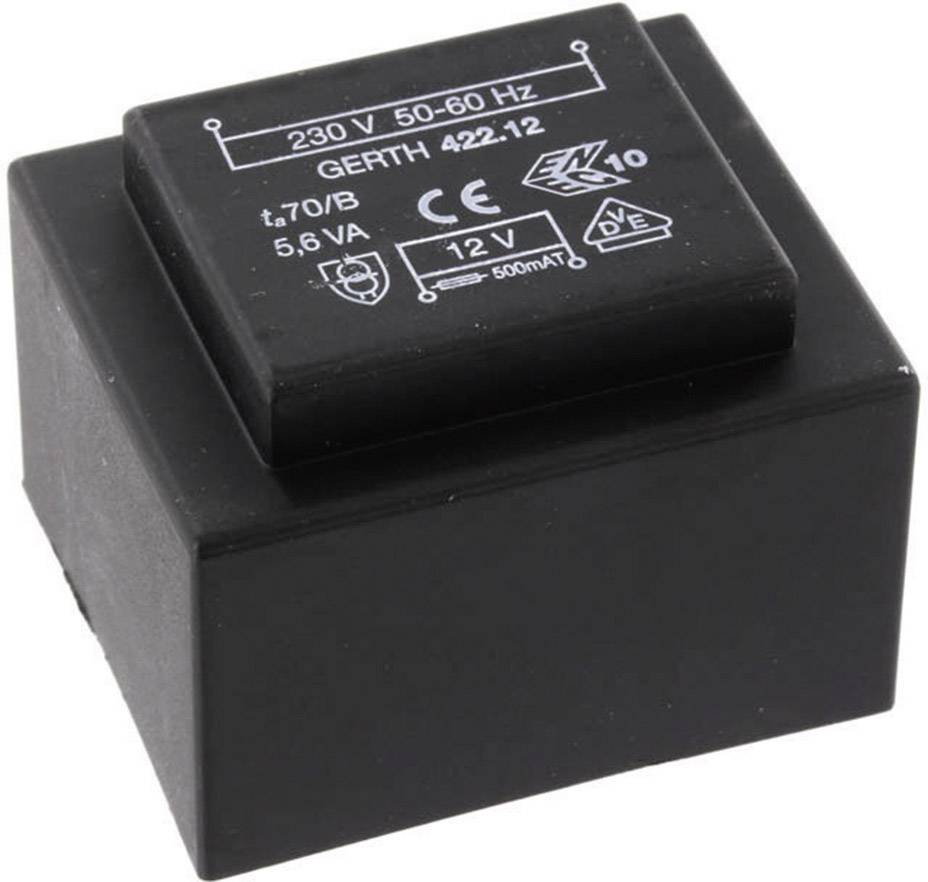 Gerth PTB420901 transformator za štampanu ploču 230 V → 9 V/AC