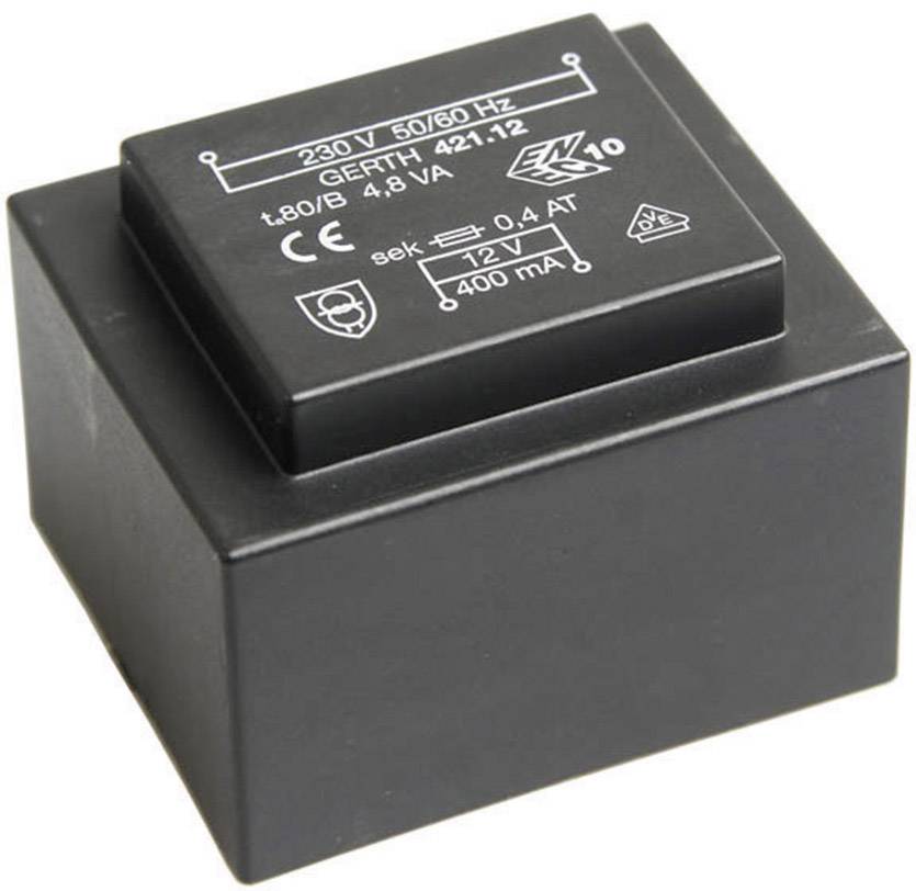 Gerth PT421501 transformator za štampanu ploču 230 V → 15 V/AC