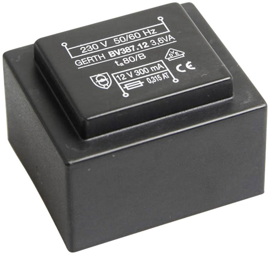 Gerth PTG381502 transformator za štampanu ploču 230 V → 7,50 V/AC