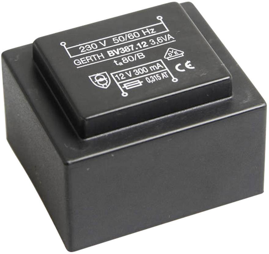 Gerth PTG381501 transformator za štampanu ploču 230 V → 15 V/AC
