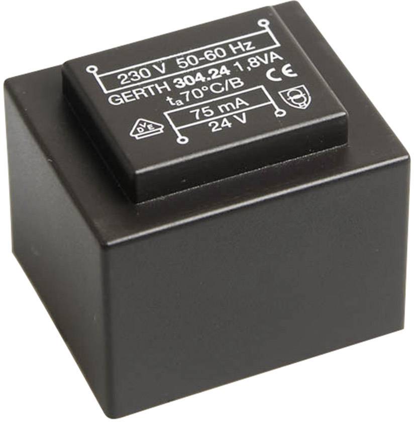 Gerth PT301202 transformator za štampanu ploču 230 V → 6 V/AC