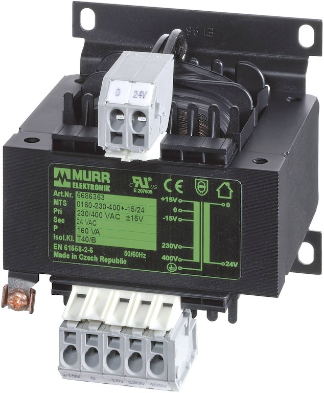 MST 0630-230-400/230 upravljački transformator 230 V → 230 V/AC, 400 V