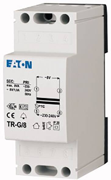 Eaton TR-G/8 univerzalni mrežni transformator 230 V → 8 V