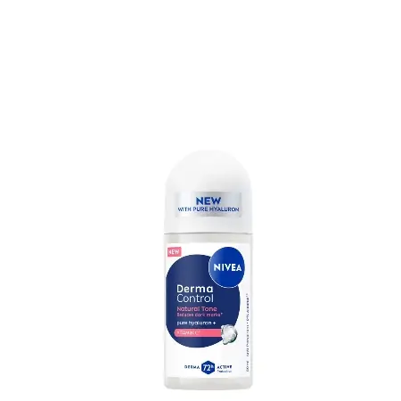 Nivea Roll-on dezodorans za žene Derma Control Natural Tone, 50 ml
