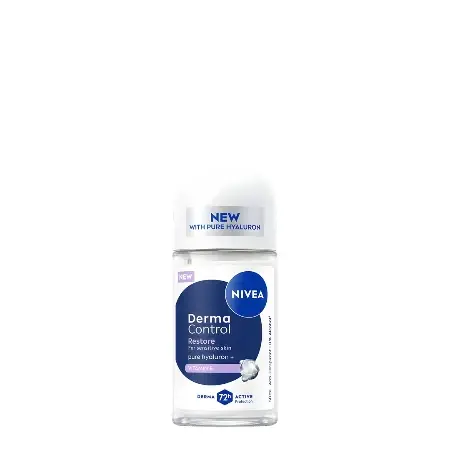 Nivea Roll-on dezodorans za žene Derma Control Restore, 50 ml