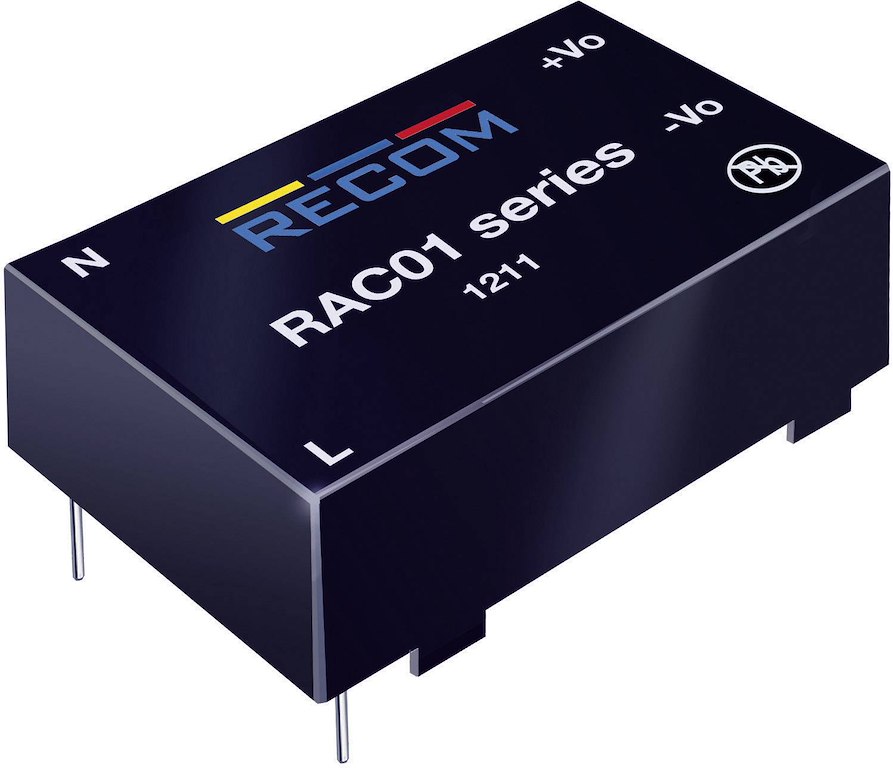 RECOM RAC02-24SC AC/DC napajanje za štampanu ploču 90–277 V/AC → 24 V/DC 0,083 A