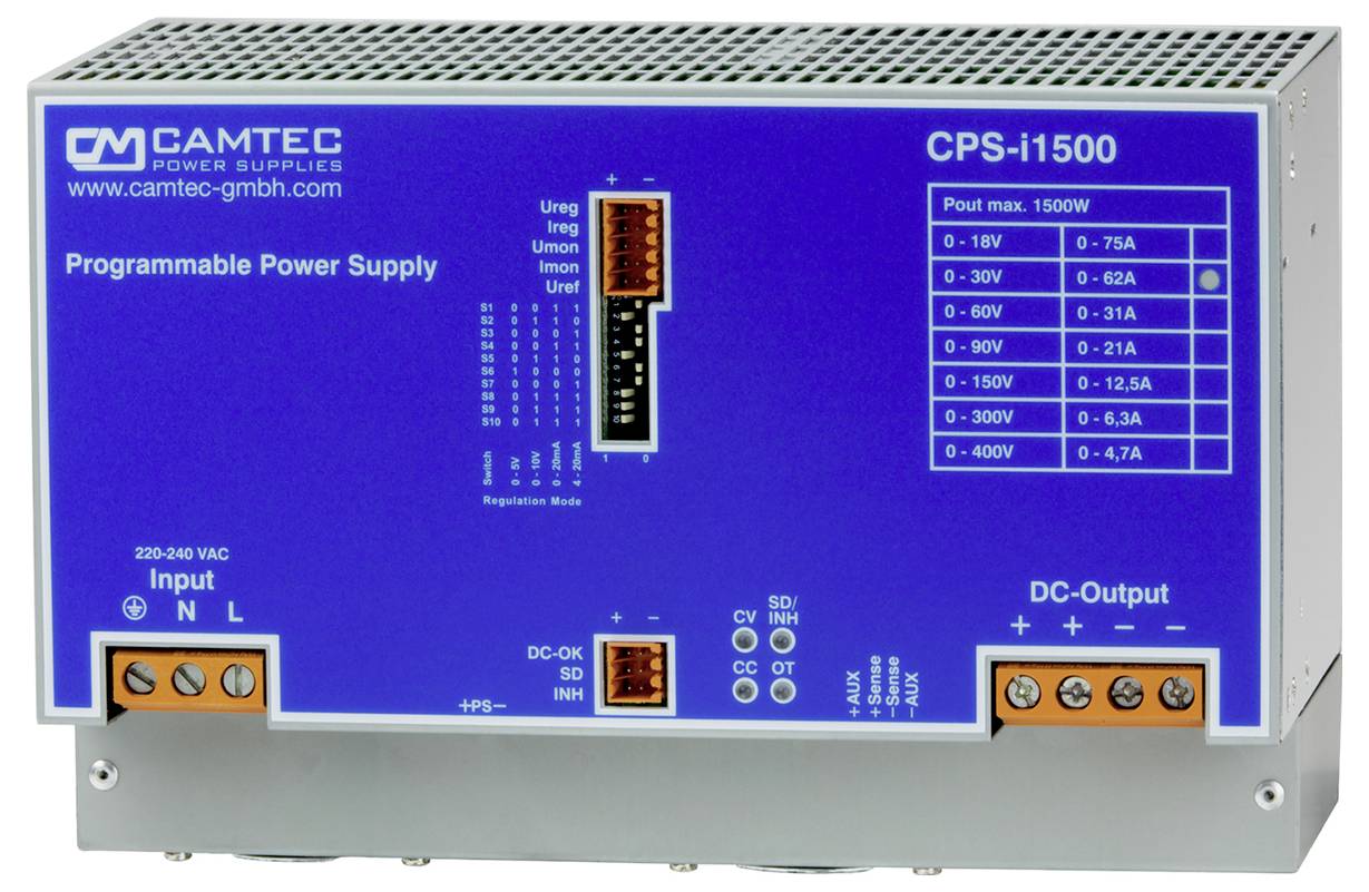 Industrijski CPS-I1500.060(R2) AC/DC industrijsko napajanje 1,500 W