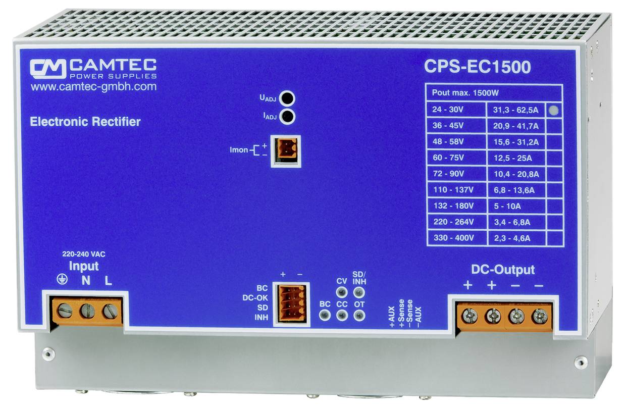 Industrijski CPS-EC1500.036(R2) AC/DC industrijsko napajanje 1,500 W