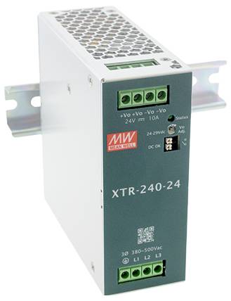 MEAN WELL XTR-240-36 napajanje za DIN šinu 239,8 W