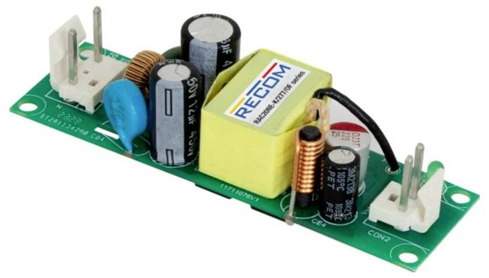 RECOM RAC20NE-24SK/277/OF AC/DC pretvarač 85 V/AC → 24 V 0,833 A