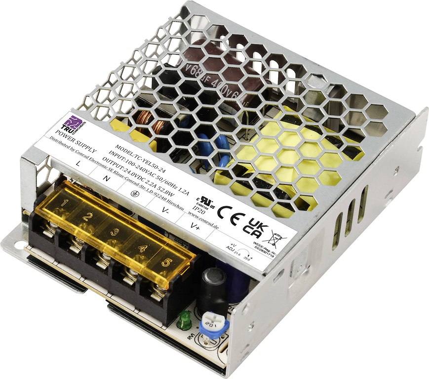 TRU COMPONENTS TC-13493664 napajanje 100 V/AC → 24 V/DC 2,2 A