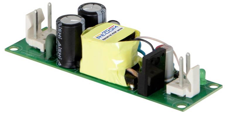 RECOM RACM15E-24SK/OF AC/DC napojni modul, otvoreni okvir 80 V/AC → 24 V 0,625 A